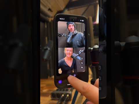 Beginner podcast tutorial using only two iPhones #podcastsetup