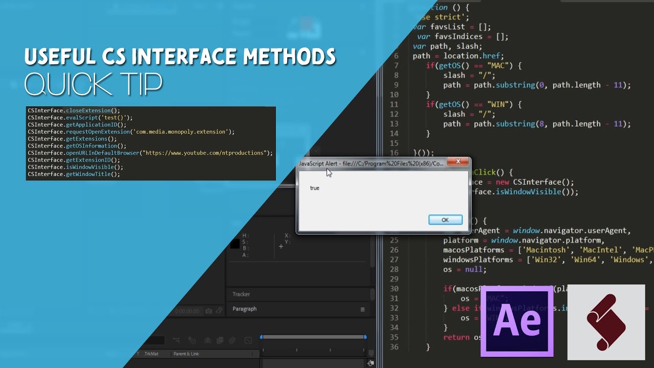 Extension QuickTip - Useful CS Interface Methods