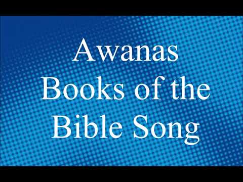 Awanas Books of the Bible Song
