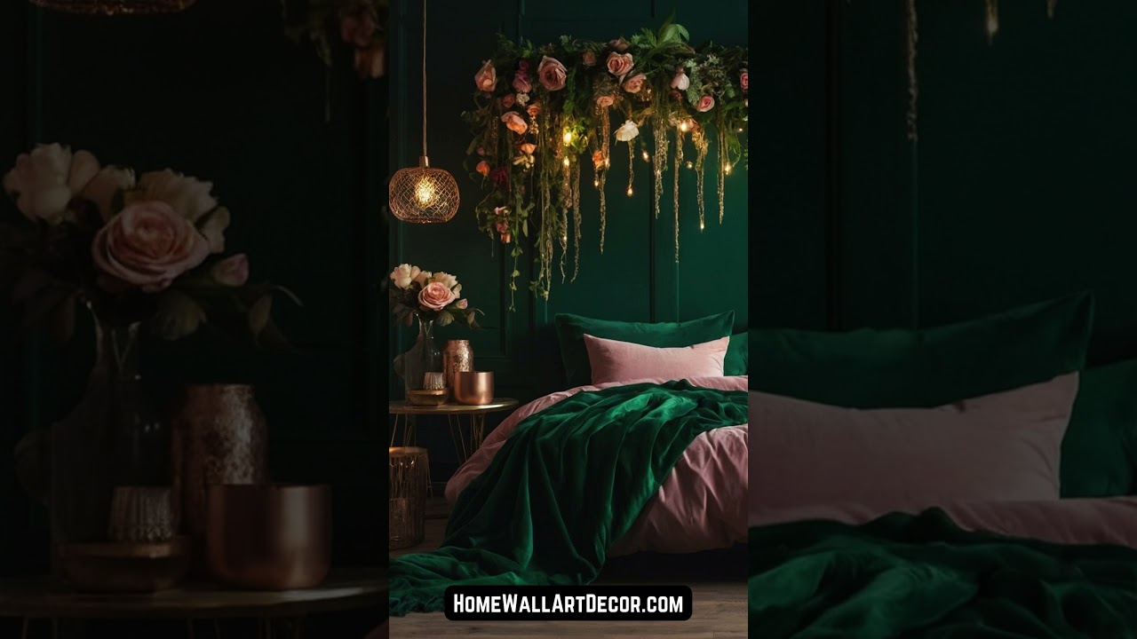 Jewel Tone Symphony Emerald Green Interior Design Ideas #homedecor #interiorstyle #decorideas