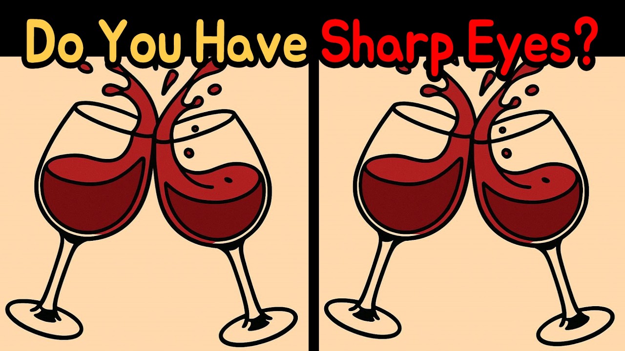 Spot The Difference: Do You Have Sharp Eyes? Test Your Visual Memory!  [ Find The Difference ]