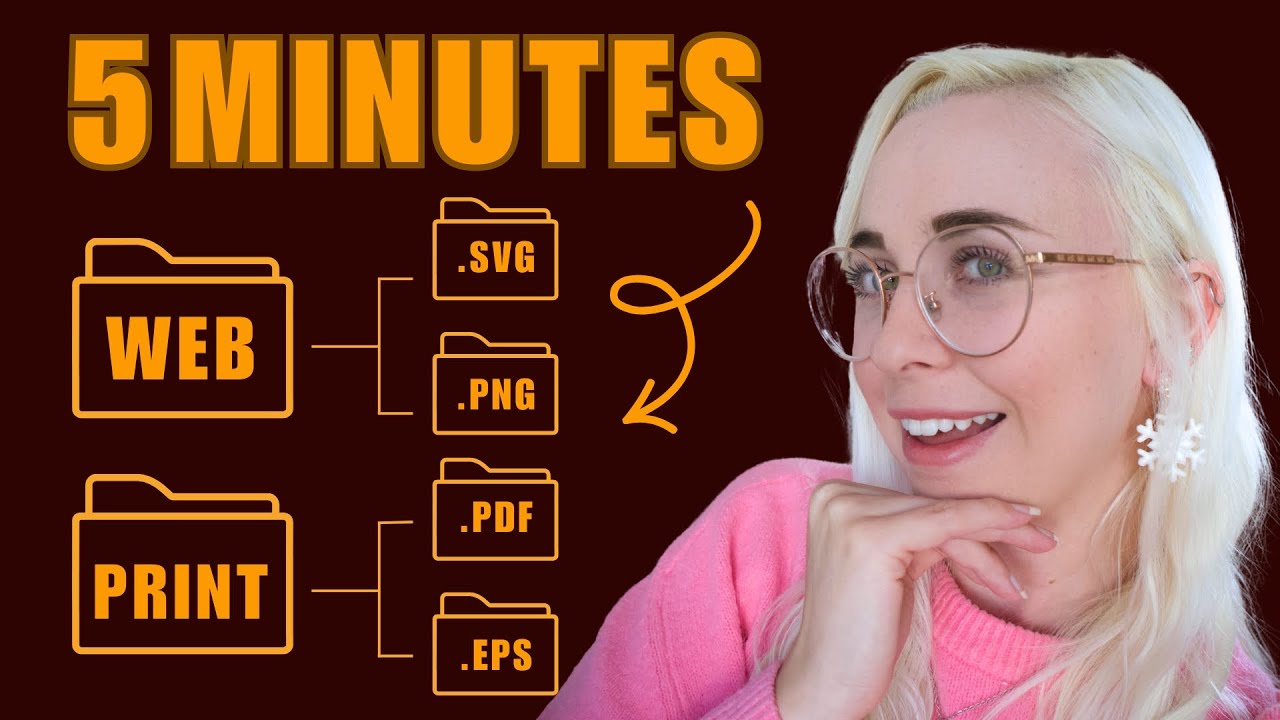 How to Export & Deliver Logo Files (Web + Print Ready in 5 Minutes)