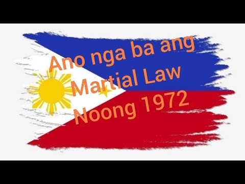 About Proclamation #1081 known as Martial Law of September 21, 1972 #martiallawphil1972