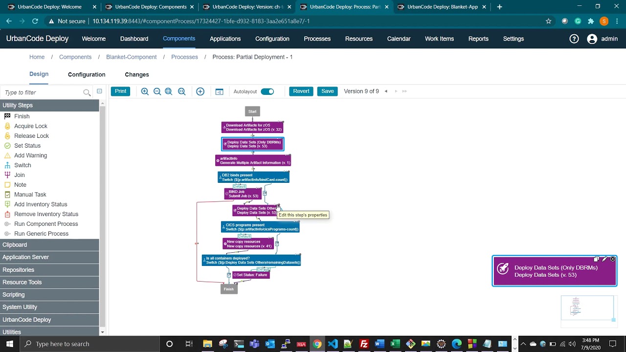 zOS Deployment. Multi-Deploy in UrbanCode Deploy