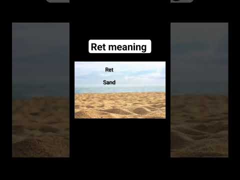 Ret meaning in English #english #viral #shorts