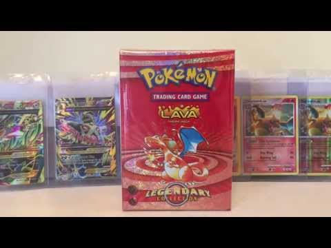 Round 2 Pokemon Legendary Collection Lava Theme Deck opening WOTC cards