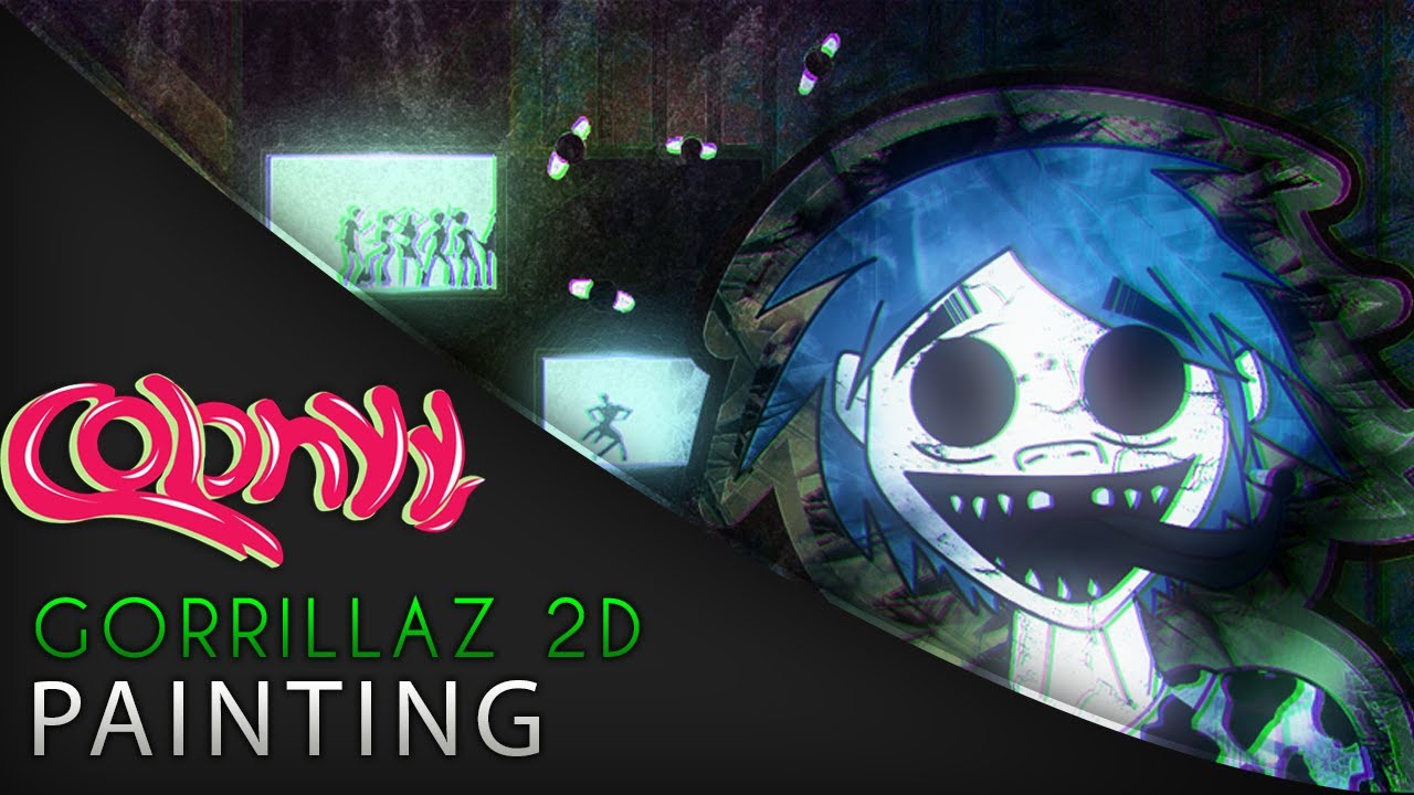 SpeedPaint - Gorillaz 2D (ERA SYRUP ENTRY)