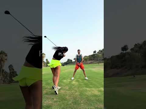 This is what "play like a girl" mean #golfgirls #girlgolfer #womensday #golflife