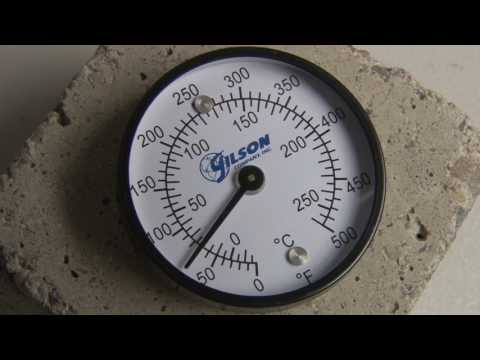 Gilson Dual Range Surface Dial Thermometers (MA-125, 126, and 127)