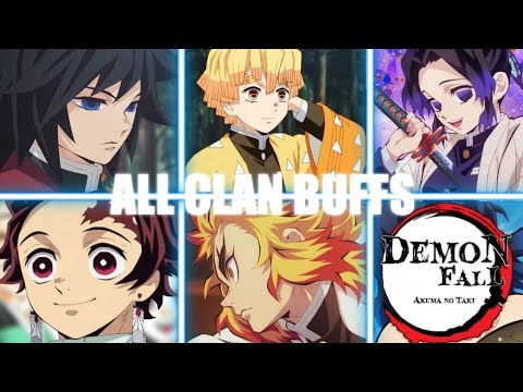 ALL CLAN BUFFS IN DEMON FALL