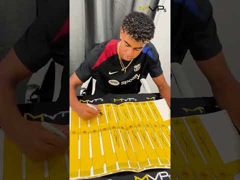 Lamine signatures 😍🖊✨ || #lamineyamal #football #signature #foryou