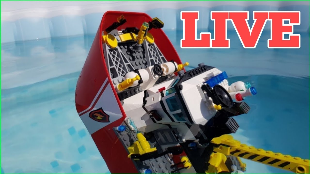 Lego Boats Sinking LIVE !!