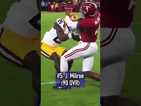 Highest Rated QBs in BOTH NCAA Games Ranked!