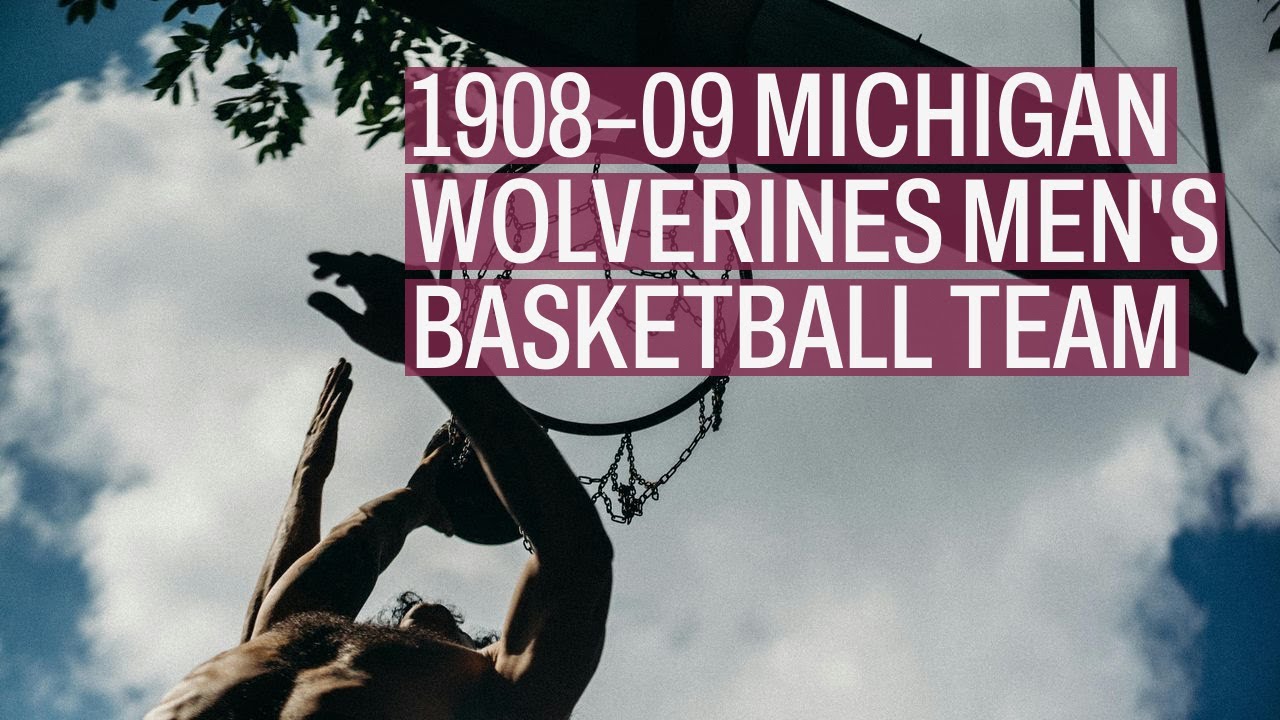 1908–09 Michigan Wolverines men's basketball team