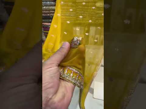 Hussain REHAR Bridal Dress Dm 📲03129302530 #silkfabric #wedingcollection #hussainreharofficial