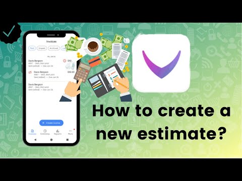 How to create a new estimate on Invoice Maker & Estimate?
