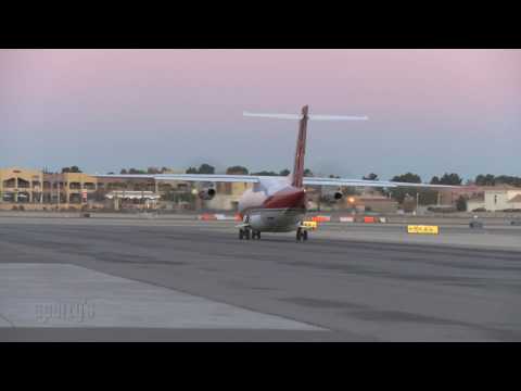 Sunrise at the North Las Vegas Airport - [HD]