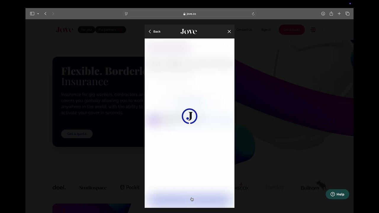 How to Get a Goods in Transit Insurance Quote with Jove (UK Demo)