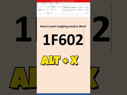 How to Insert 😂 Emoji in Microsoft Word (Easiest Way!)