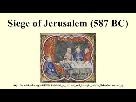 Siege of Jerusalem (587 BC)