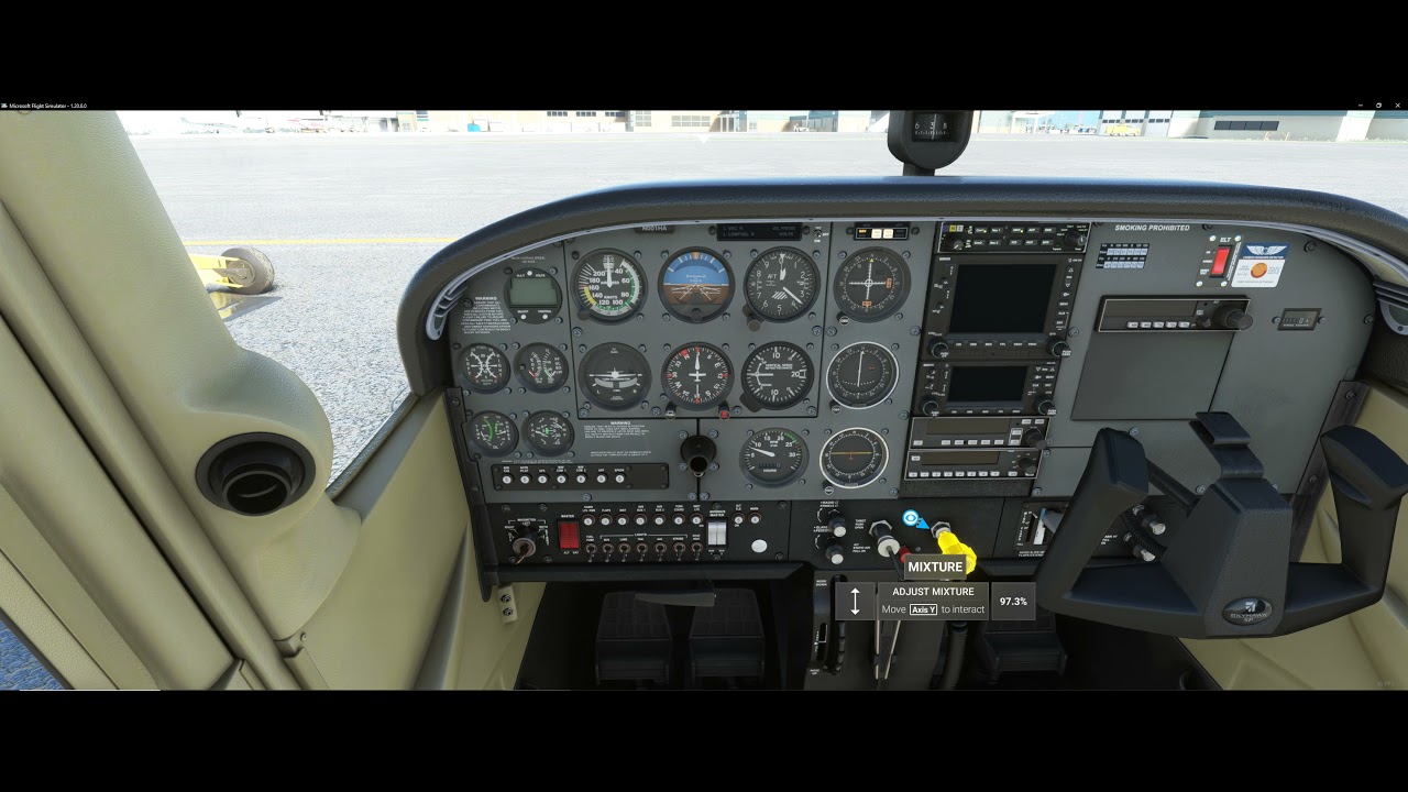 Using "Set best mixture" causes mixture control to be permanently ...