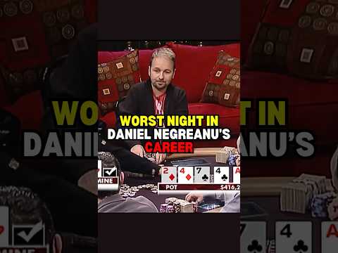 WORST NIGHT IN DANIEL NEGREANU’S CAREER!!