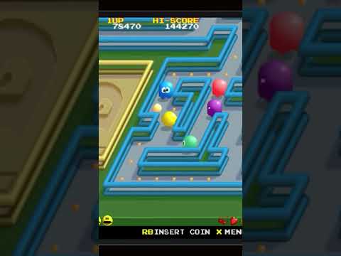 The Best Pac-Mania Moment Of The Week! #pacman #gaming #pacmania #trending #retro #90s
