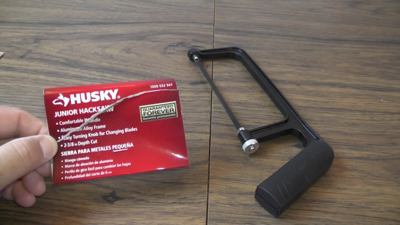 Husky Junior Hacksaw REVIEW (Disappointing Purchase from Home Depot)