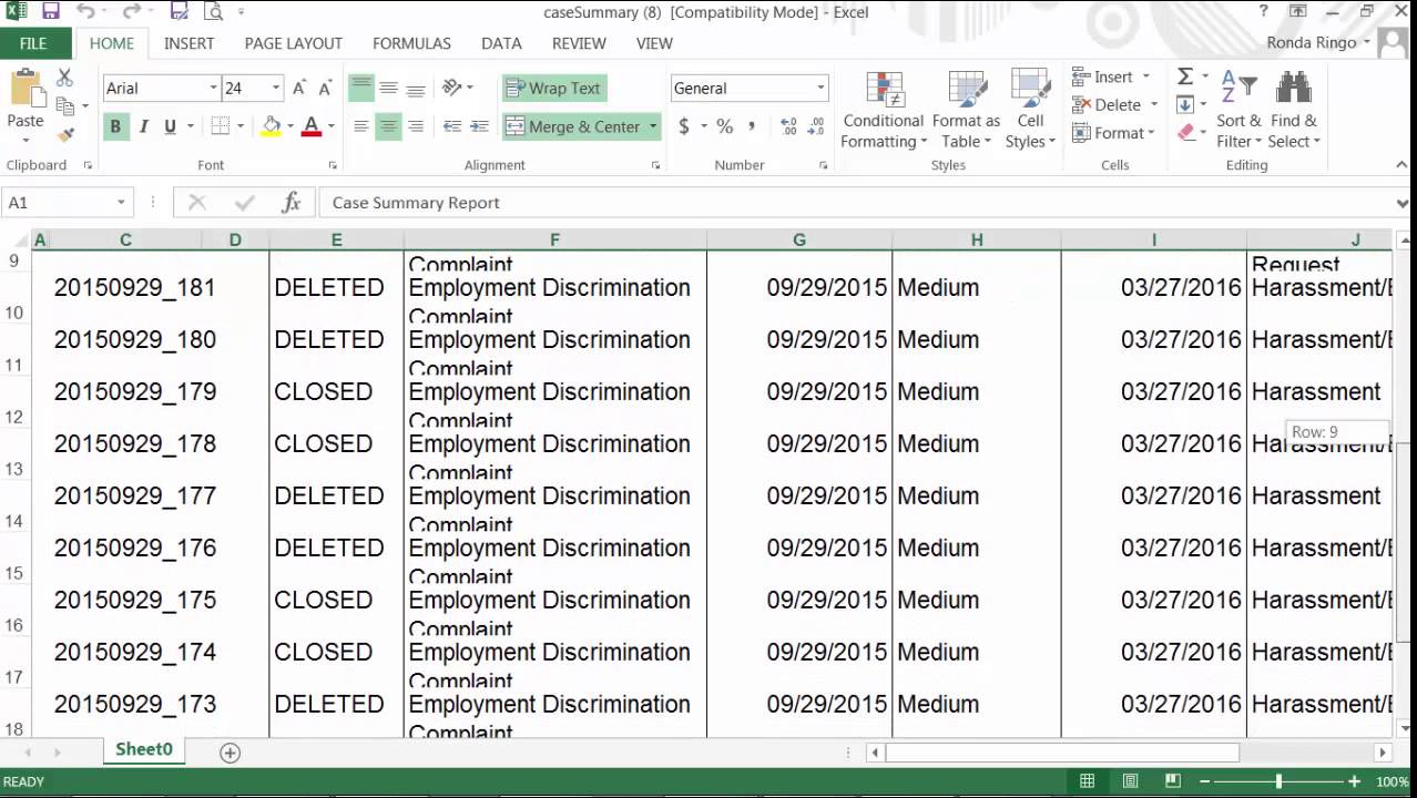 ArkCase   Generating Reports