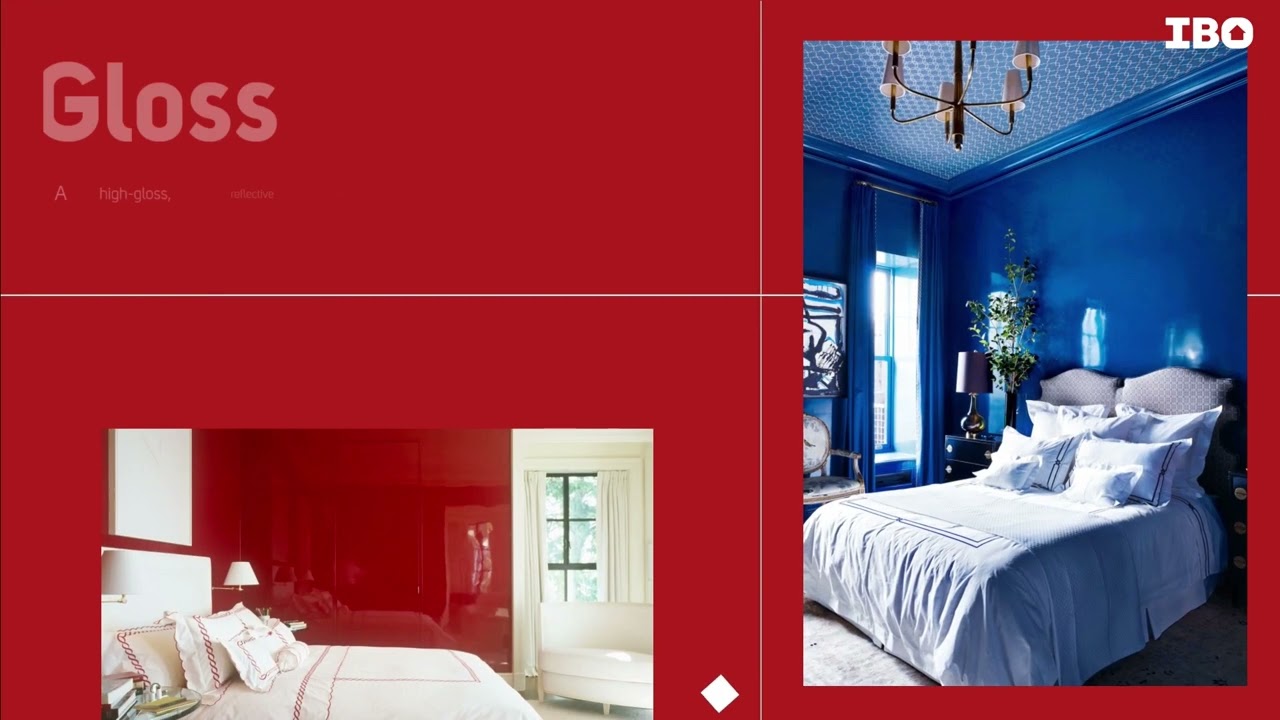 Different types of wall paint finishes for your home