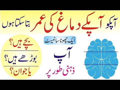 What is Your Mental Age In Urdu Hindi | Personality Test in Urdu Hindi