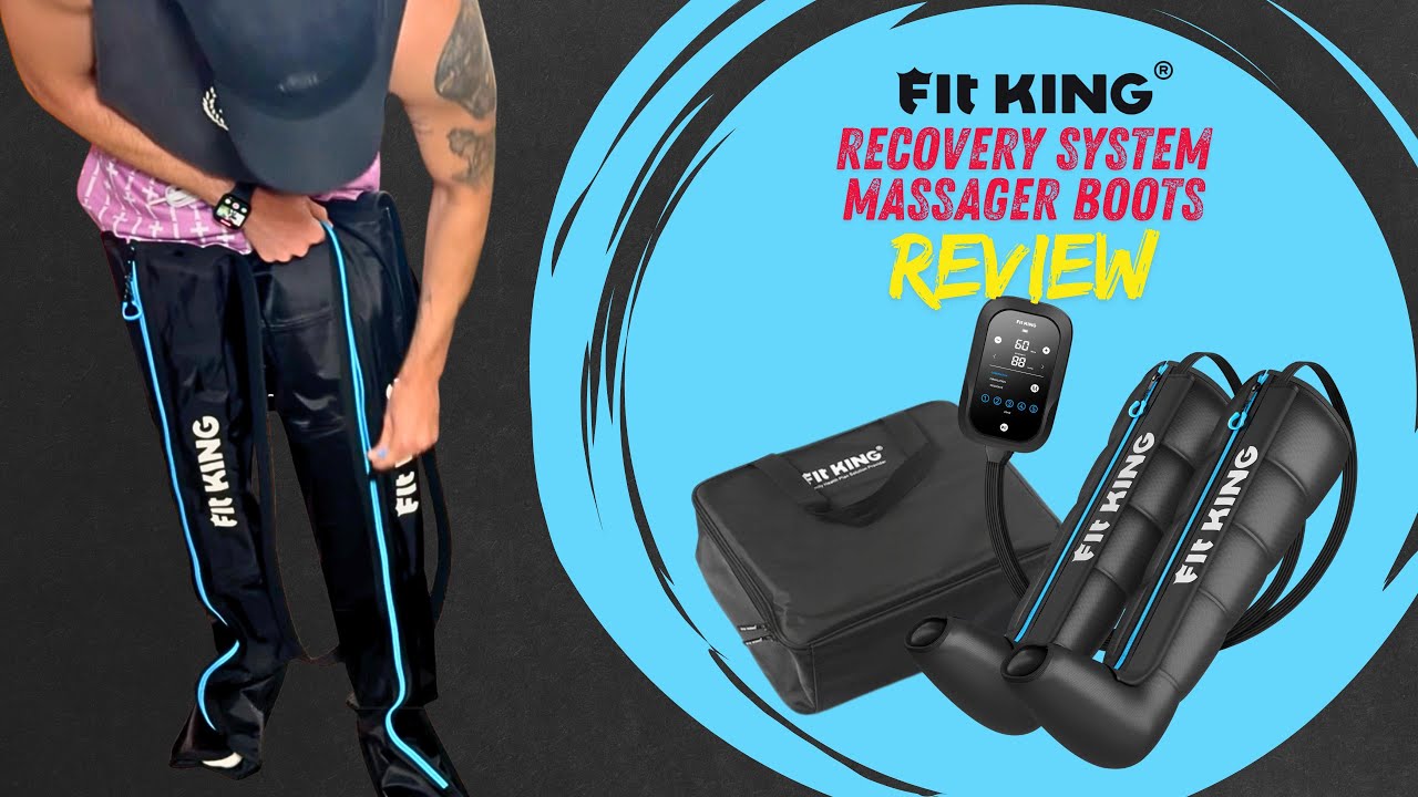 $420 Recovery Boots vs $899 Normatec?! Best Budget Compression Boots for Athletes (FIT KING Review)