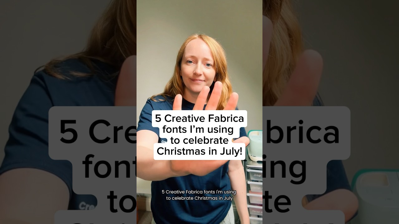 🎉 Check out Sarah's top 5 fonts from Creative Fabrica to get festive this Christmas in July! 🎁