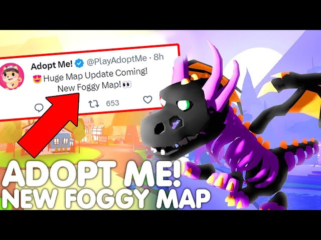 New Foggy Map update in Roblox Adopt Me!