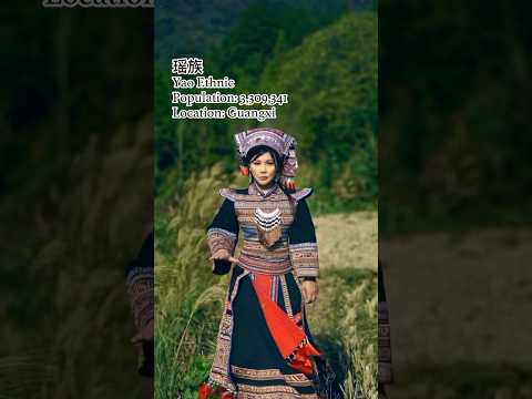 The majority ethnic group in China (92%). There are 55 more ethnic groups . #ethnic #china #tribe