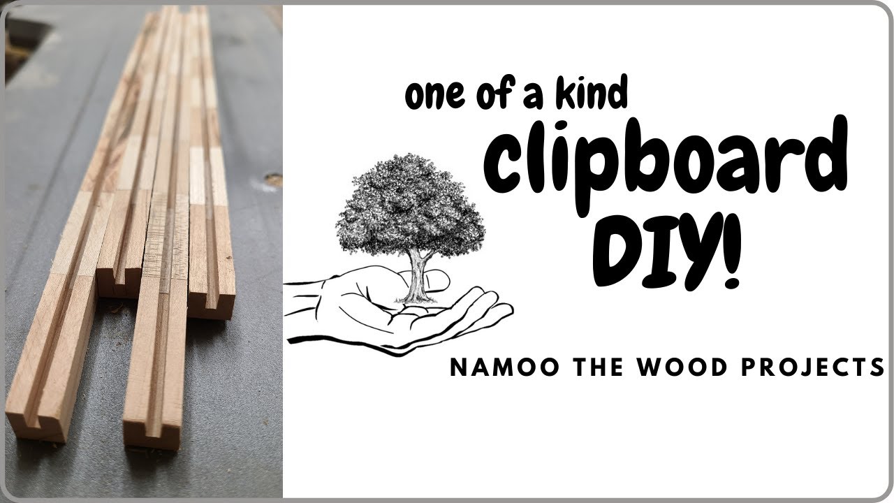 Small Woodworking Projects - How to Make Clipboard DoItYourself