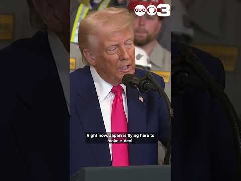 President Trump on tariffs, "tailored deals"