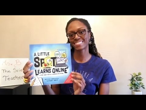 Read Aloud with Ms. B: "A Little Spot Learns Online"