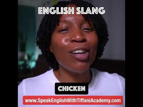 English slang is chicken