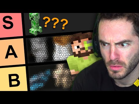 Minecraft Mob Tier List w/ Iskall85