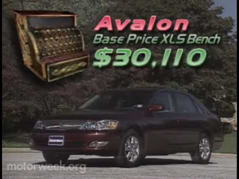 Motorweek 2000 Toyota Avalon Road Test