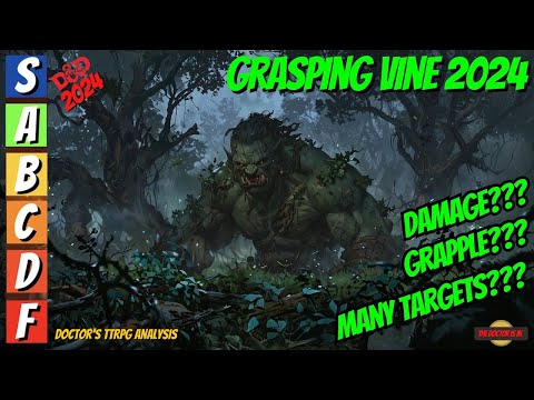DnD 2024 Grasping Vine Is Now An A+ Spell For Dungeons and Dragons