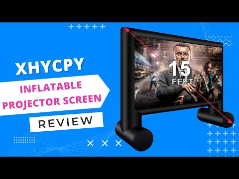 XHYCPY Inflatable Projector Screen 15ft Inflatable Movie Screen Outdoor Review