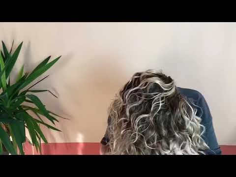Curly girl methode Cg Method with Boucleme Dyson fohn #shorts