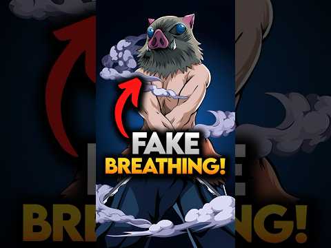 Beast Breathing is Fake Breathing Style! Demon Slayer Explained #demonslayer #shorts