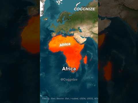 Smallest Countries On Each Continent #shorts