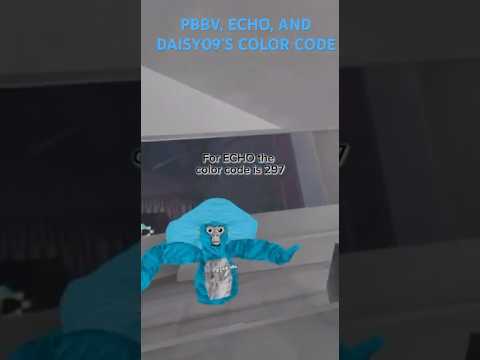 PBBV, ECHO, AND DAISY09’S COLOR CODE #trending #gorillatagfun #funny #gorillatag #vr #gtag