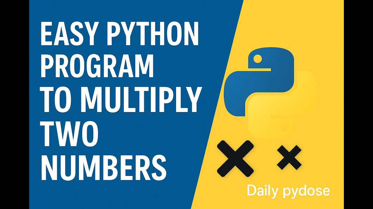 Easy Python Program to Multiply Two Numbers