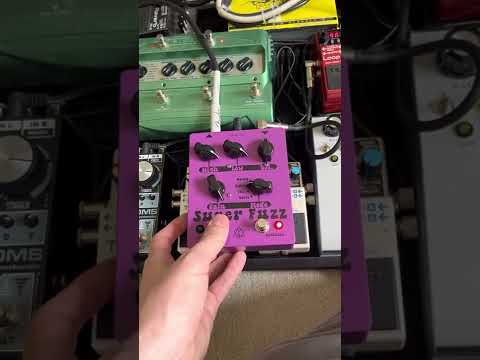 Rehoused and Modified Behringer Super Fuzz SF300 (Boss Hyper | Reverb