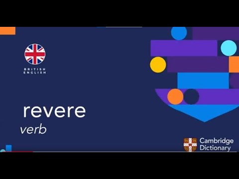 How to pronounce revere verb| British English and American English pronunciation